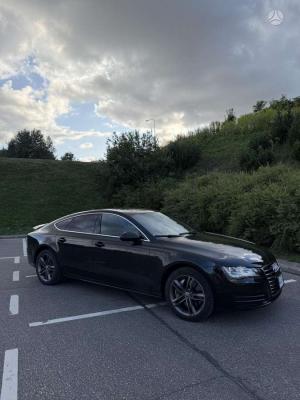 Black Audi A7 Sportback 2011 in Vilnius, with an engine capacity of 3.00 L and mileage of 255 thousand km for 9800 €, photo 9 on AUTOMOTO.COM.LV
