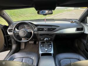 Black Audi A7 Sportback 2011 in Vilnius, with an engine capacity of 3.00 L and mileage of 255 thousand km for 9800 €, photo 17 on AUTOMOTO.COM.LV