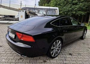 Black Audi A7 Sportback 2011 in Vilnius, with an engine capacity of 2.97 L and mileage of 280 thousand km for 7650 €, photo 5 on AUTOMOTO.COM.LV
