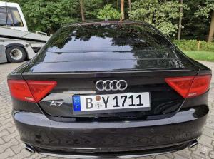 Black Audi A7 Sportback 2011 in Vilnius, with an engine capacity of 2.97 L and mileage of 280 thousand km for 7650 €, photo 6 on AUTOMOTO.COM.LV