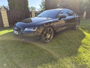 Melns Audi A7 Sportback 2011 Kauņa, ar dzinēja tilpumu 2.97 L un nobraukumu 272 tūkst. km par 11000 €, foto 5 vietnē AUTOMOTO.COM.LV