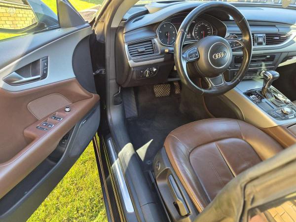 Black Audi A7 Sportback 2011 in Kaunas, with an engine capacity of 2.97 L and mileage of 272 thousand km for 11000 €, photo 6 on AUTOMOTO.COM.LV