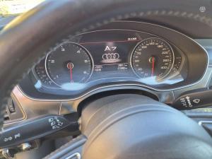 Melns Audi A7 Sportback 2011 Kauņa, ar dzinēja tilpumu 2.97 L un nobraukumu 272 tūkst. km par 11000 €, foto 9 vietnē AUTOMOTO.COM.LV