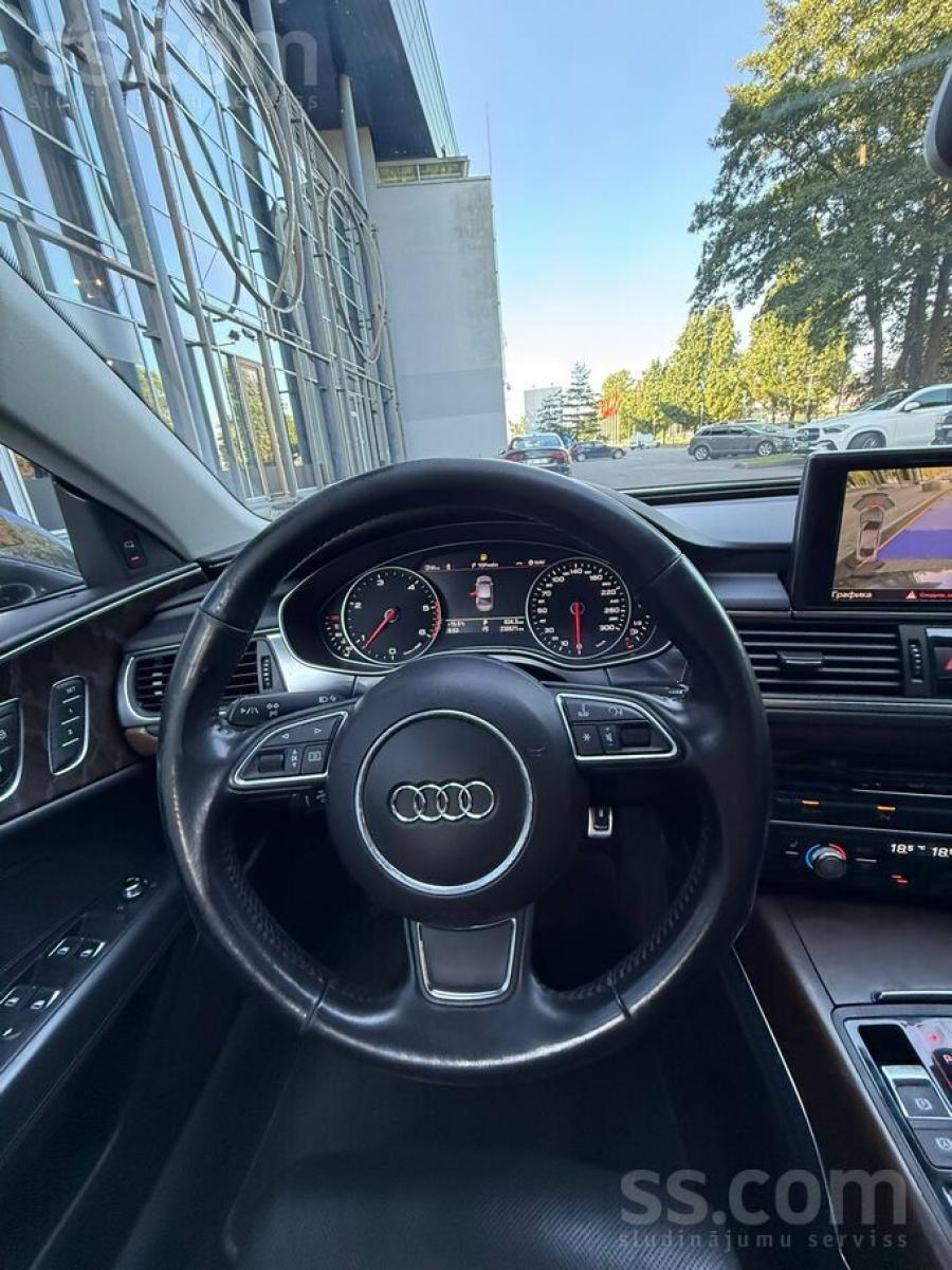 Black Audi A7 Sportback 2011 in Riga, with an engine capacity of 3.00 L and mileage of 0 thousand km for 11900 €, photo 8 on AUTOMOTO.COM.LV