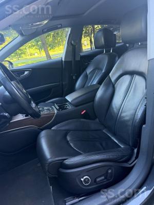 Black Audi A7 Sportback 2011 in Riga, with an engine capacity of 3.00 L and mileage of 0 thousand km for 11900 €, photo 10 on AUTOMOTO.COM.LV
