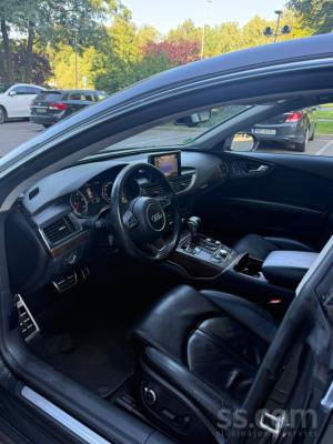 Black Audi A7 Sportback 2011 in Riga, with an engine capacity of 3.00 L and mileage of 0 thousand km for 11900 €, photo 14 on AUTOMOTO.COM.LV
