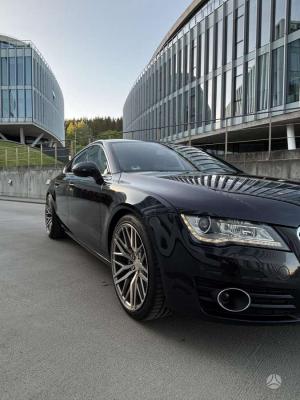 Melns Audi A7 Sportback 2011 Viļņa, ar dzinēja tilpumu 2.97 L un nobraukumu 290 tūkst. km par 14500 €, foto 4 vietnē AUTOMOTO.COM.LV