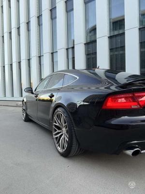 Melns Audi A7 Sportback 2011 Viļņa, ar dzinēja tilpumu 2.97 L un nobraukumu 290 tūkst. km par 14500 €, foto 7 vietnē AUTOMOTO.COM.LV