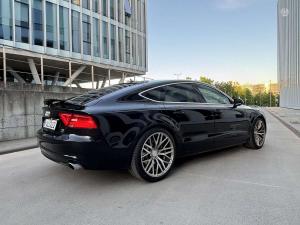 Melns Audi A7 Sportback 2011 Viļņa, ar dzinēja tilpumu 2.97 L un nobraukumu 290 tūkst. km par 14500 €, foto 9 vietnē AUTOMOTO.COM.LV