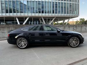 Melns Audi A7 Sportback 2011 Viļņa, ar dzinēja tilpumu 2.97 L un nobraukumu 290 tūkst. km par 14500 €, foto 10 vietnē AUTOMOTO.COM.LV