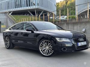 Melns Audi A7 Sportback 2011 Viļņa, ar dzinēja tilpumu 2.97 L un nobraukumu 290 tūkst. km par 14500 €, foto 11 vietnē AUTOMOTO.COM.LV