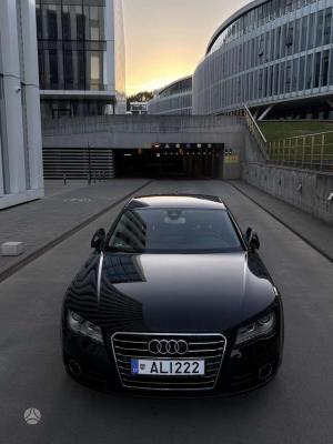 Melns Audi A7 Sportback 2011 Viļņa, ar dzinēja tilpumu 2.97 L un nobraukumu 290 tūkst. km par 14500 €, foto 15 vietnē AUTOMOTO.COM.LV
