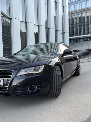 Melns Audi A7 Sportback 2011 Viļņa, ar dzinēja tilpumu 2.97 L un nobraukumu 290 tūkst. km par 14500 €, foto 17 vietnē AUTOMOTO.COM.LV