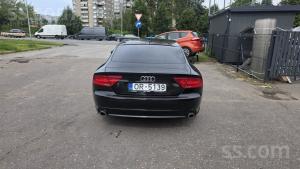Black Audi A7 Sportback 2011 in Riga, with an engine capacity of 3.00 L and mileage of 305 thousand km for 11490 €, photo 7 on AUTOMOTO.COM.LV
