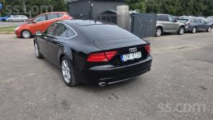 Black Audi A7 Sportback 2011 in Riga, with an engine capacity of 3.00 L and mileage of 305 thousand km for 11490 €, photo 8 on AUTOMOTO.COM.LV