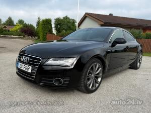 Black Audi A7 Sportback 2011 in Tartu, with an engine capacity of 3.00 L and mileage of 378 thousand km for 10800 €, photo  on AUTOMOTO.COM.LV
