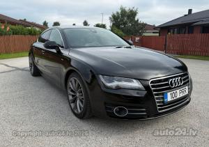 Black Audi A7 Sportback 2011 in Tartu, with an engine capacity of 3.00 L and mileage of 378 thousand km for 10800 €, photo 3 on AUTOMOTO.COM.LV