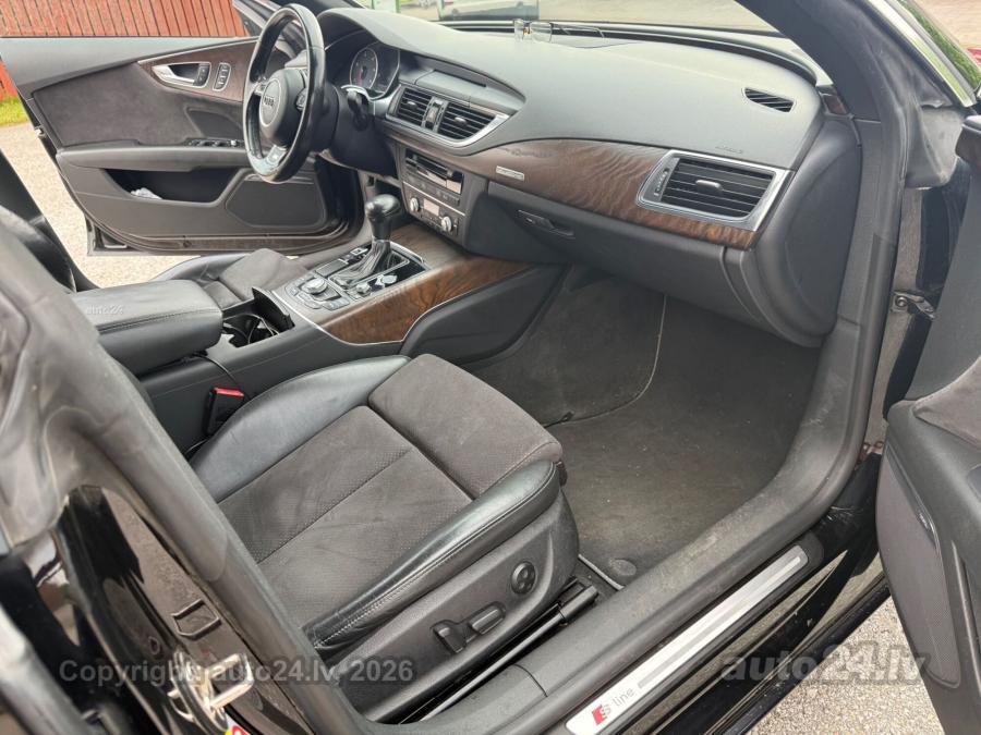 Black Audi A7 Sportback 2011 in Tartu, with an engine capacity of 3.00 L and mileage of 378 thousand km for 10800 €, photo 4 on AUTOMOTO.COM.LV