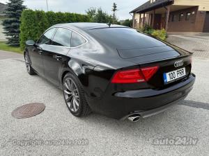 Black Audi A7 Sportback 2011 in Tartu, with an engine capacity of 3.00 L and mileage of 378 thousand km for 10800 €, photo 6 on AUTOMOTO.COM.LV