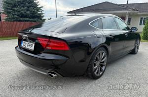 Black Audi A7 Sportback 2011 in Tartu, with an engine capacity of 3.00 L and mileage of 378 thousand km for 10800 €, photo 7 on AUTOMOTO.COM.LV