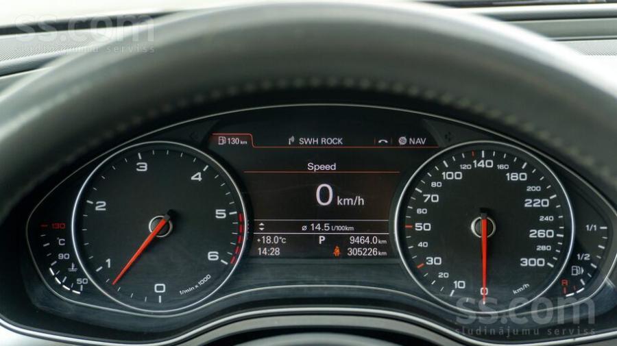 Black Audi A7 Sportback 2011 in Riga, with an engine capacity of 3.00 L and mileage of 305 thousand km for 11490 €, photo 24 on AUTOMOTO.COM.LV