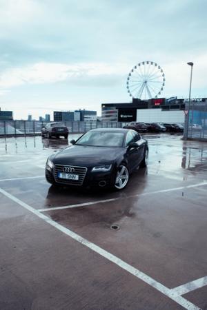 Melns Audi A7 Sportback 2011 Tallina, ar dzinēja tilpumu 0.00 L un nobraukumu 272 tūkst. km par 13500 €, foto  vietnē AUTOMOTO.COM.LV
