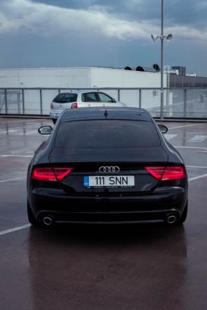 Melns Audi A7 Sportback 2011 Tallina, ar dzinēja tilpumu 0.00 L un nobraukumu 272 tūkst. km par 13500 €, foto 17 vietnē AUTOMOTO.COM.LV