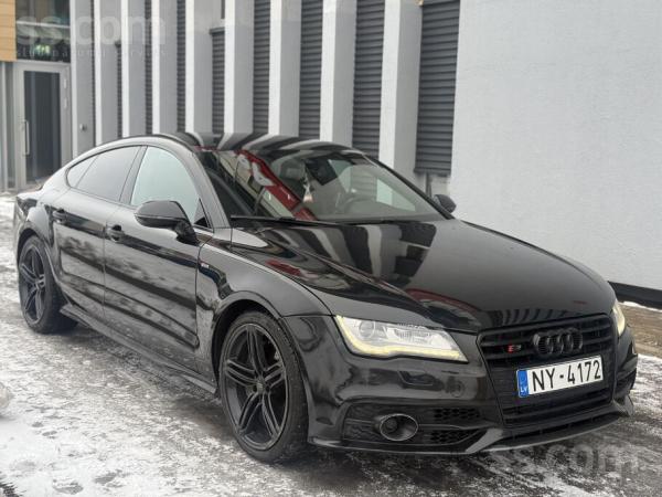 Melns Audi A7 Sportback 2012 Rīga, ar dzinēja tilpumu 3.00 L un nobraukumu 0 tūkst. km par 12900 €, foto 2 vietnē AUTOMOTO.COM.LV