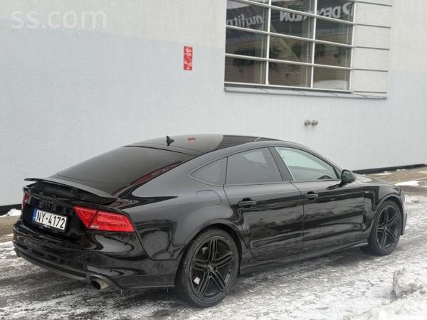 Melns Audi A7 Sportback 2012 Rīga, ar dzinēja tilpumu 3.00 L un nobraukumu 0 tūkst. km par 12900 €, foto 3 vietnē AUTOMOTO.COM.LV