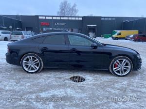 Melns Audi A7 Sportback 2012 Pērnava, ar dzinēja tilpumu 3.00 L un nobraukumu 326 tūkst. km par 13999 €, foto 4 vietnē AUTOMOTO.COM.LV