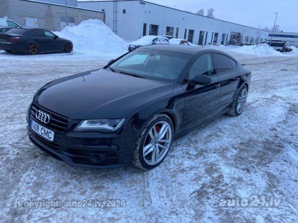 Black Audi A7 Sportback 2012 in Parnu, with an engine capacity of 3.00 L and mileage of 326 thousand km for 13999 €, photo 5 on AUTOMOTO.COM.LV