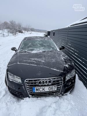 Black Audi A7 Sportback 2012 in Kaunas, with an engine capacity of 3.00 L and mileage of 230 thousand km for 8500 €, photo  on AUTOMOTO.COM.LV