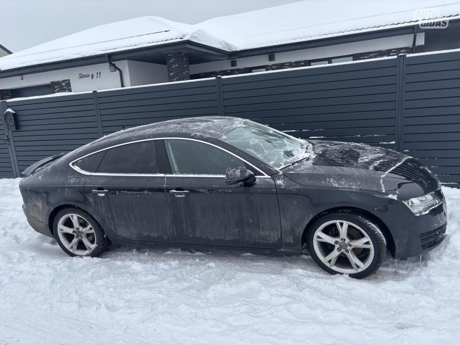 Melns Audi A7 Sportback 2012 Kauņa, ar dzinēja tilpumu 3.00 L un nobraukumu 230 tūkst. km par 8500 €, foto 16 vietnē AUTOMOTO.COM.LV