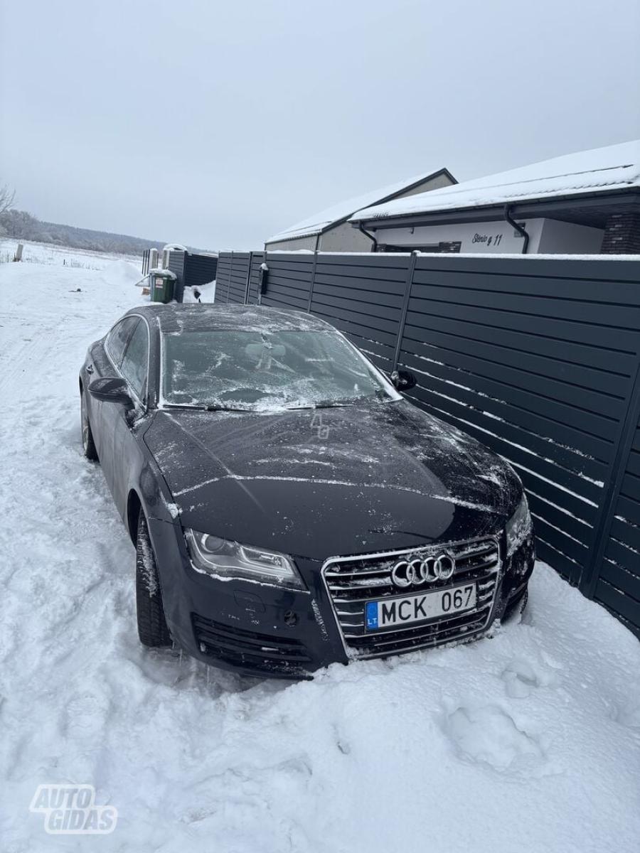 Melns Audi A7 Sportback 2012 Kauņa, ar dzinēja tilpumu 3.00 L un nobraukumu 230 tūkst. km par 8500 €, foto 17 vietnē AUTOMOTO.COM.LV