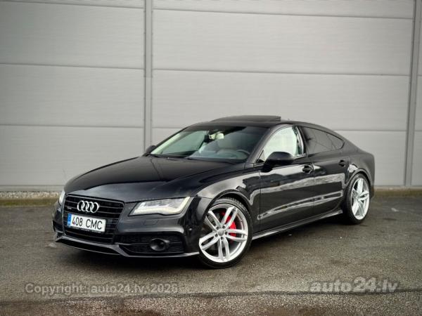 Melns Audi A7 Sportback 2012 Tallina, ar dzinēja tilpumu 3.00 L un nobraukumu 327 tūkst. km par 14999 €, foto 1 vietnē AUTOMOTO.COM.LV