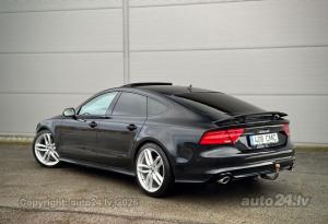 Black Audi A7 Sportback 2012 in Tallinn, with an engine capacity of 3.00 L and mileage of 327 thousand km for 14999 €, photo 3 on AUTOMOTO.COM.LV