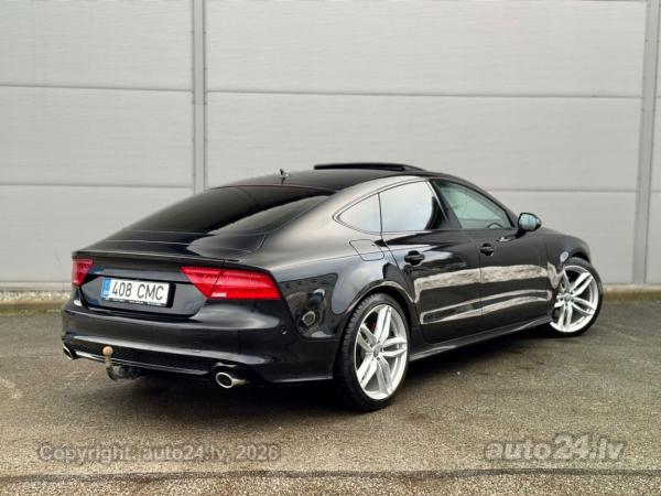 Melns Audi A7 Sportback 2012 Tallina, ar dzinēja tilpumu 3.00 L un nobraukumu 327 tūkst. km par 14999 €, foto 4 vietnē AUTOMOTO.COM.LV