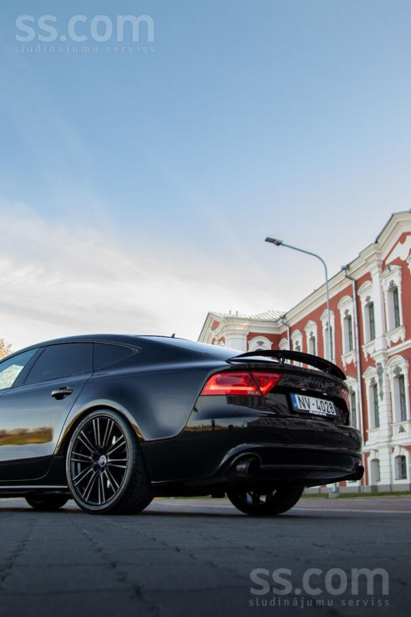 Melns Audi A7 Sportback 2012 Rīga, ar dzinēja tilpumu 3.00 L un nobraukumu 427 tūkst. km par 10500 €, foto 5 vietnē AUTOMOTO.COM.LV