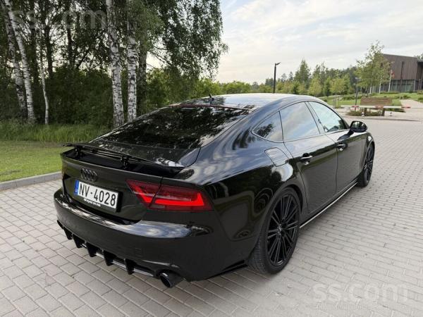 Melns Audi A7 Sportback 2012 Rīga, ar dzinēja tilpumu 3.00 L un nobraukumu 427 tūkst. km par 11400 €, foto 6 vietnē AUTOMOTO.COM.LV