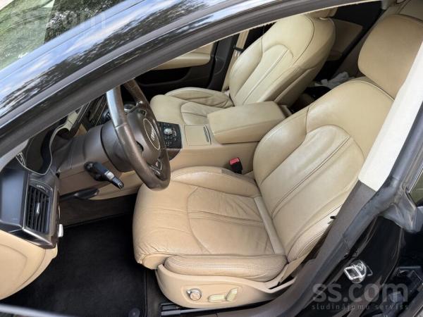 Melns Audi A7 Sportback 2012 Rīga, ar dzinēja tilpumu 3.00 L un nobraukumu 427 tūkst. km par 11400 €, foto 9 vietnē AUTOMOTO.COM.LV