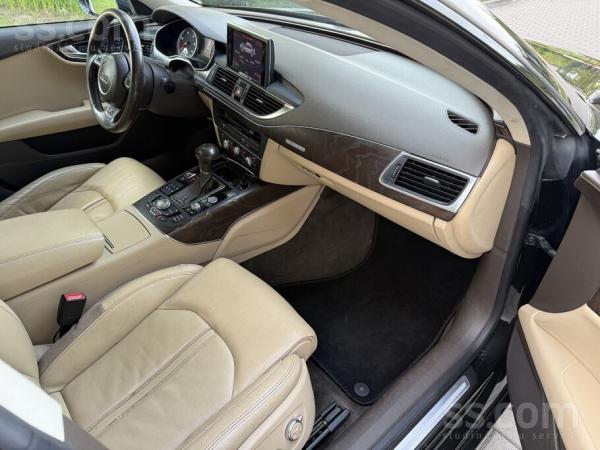 Melns Audi A7 Sportback 2012 Rīga, ar dzinēja tilpumu 3.00 L un nobraukumu 427 tūkst. km par 11400 €, foto 10 vietnē AUTOMOTO.COM.LV