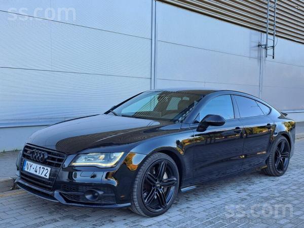 Melns Audi A7 Sportback 2012 Rīga, ar dzinēja tilpumu 3.00 L un nobraukumu 0 tūkst. km par 11500 €, foto 1 vietnē AUTOMOTO.COM.LV