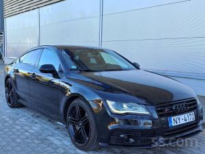 Melns Audi A7 Sportback 2012 Rīga, ar dzinēja tilpumu 3.00 L un nobraukumu 0 tūkst. km par 11500 €, foto 3 vietnē AUTOMOTO.COM.LV