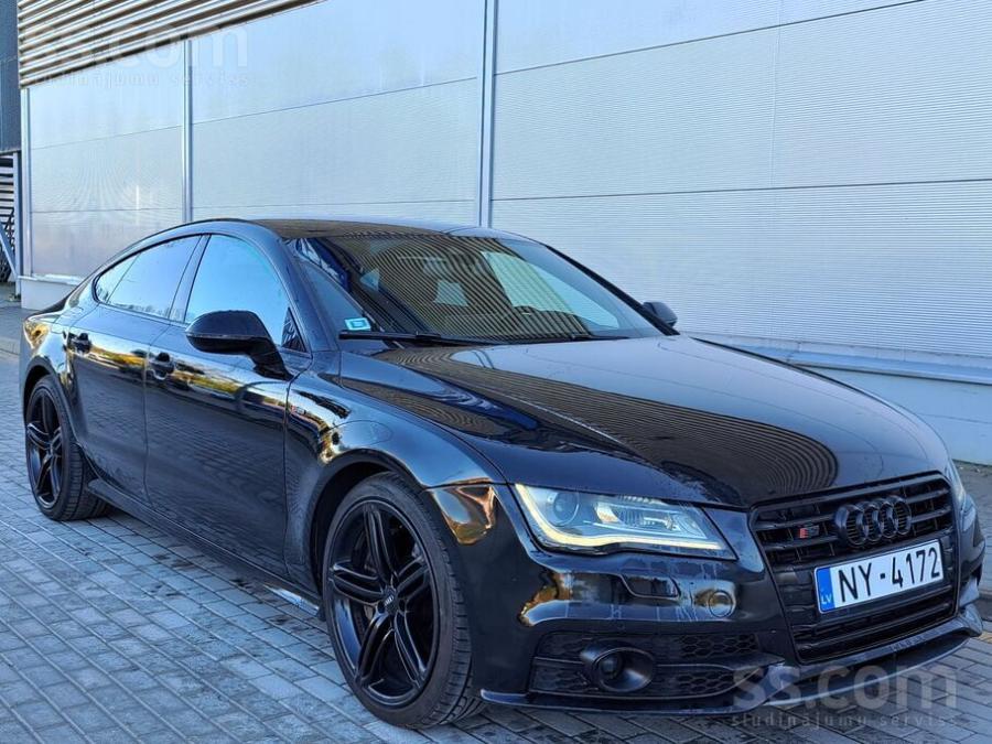 Melns Audi A7 Sportback 2012 Rīga, ar dzinēja tilpumu 3.00 L un nobraukumu 0 tūkst. km par 11500 €, foto 3 vietnē AUTOMOTO.COM.LV