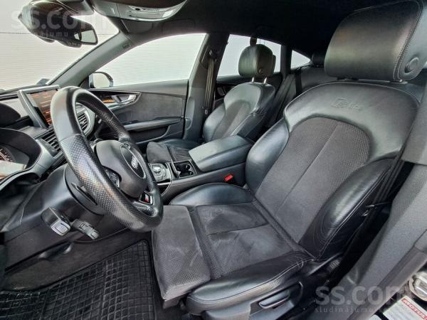 Melns Audi A7 Sportback 2012 Rīga, ar dzinēja tilpumu 3.00 L un nobraukumu 0 tūkst. km par 11500 €, foto 5 vietnē AUTOMOTO.COM.LV