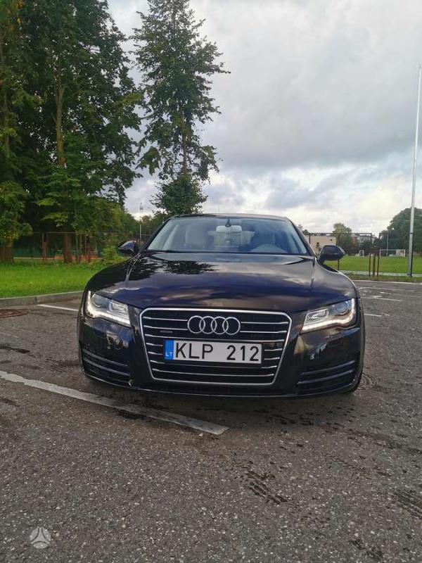 Audi A7 Sportback 2012 Klaipėda vietnē Melns Audi A7 Sportback 2012 Klaipėda, ar dzinēja tilpumu 3.00 L un nobraukumu 203 tūkst. km par 12500 €, foto 1 vietnē AUTOMOTO.COM.LV