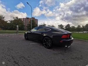 Melns Audi A7 Sportback 2012 Klaipėda, ar dzinēja tilpumu 3.00 L un nobraukumu 203 tūkst. km par 12500 €, foto 4 vietnē AUTOMOTO.COM.LV