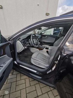 Melns Audi A7 Sportback 2012 Klaipėda, ar dzinēja tilpumu 3.00 L un nobraukumu 203 tūkst. km par 12500 €, foto 10 vietnē AUTOMOTO.COM.LV