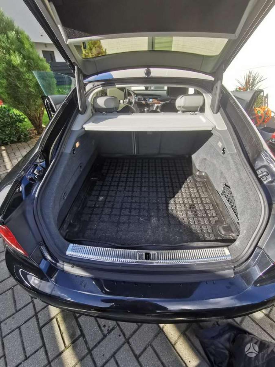 Melns Audi A7 Sportback 2012 Klaipėda, ar dzinēja tilpumu 3.00 L un nobraukumu 203 tūkst. km par 12500 €, foto 13 vietnē AUTOMOTO.COM.LV