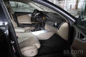 Melns Audi A7 Sportback 2012 Daugavpils, ar dzinēja tilpumu 3.00 L un nobraukumu 308 tūkst. km par 13500 €, foto 7 vietnē AUTOMOTO.COM.LV